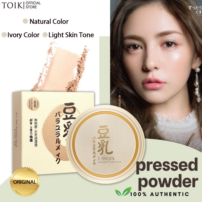 3 COLORS MATTE PRESSED POWDER Long Lasting Oil Control Face Foundation ...