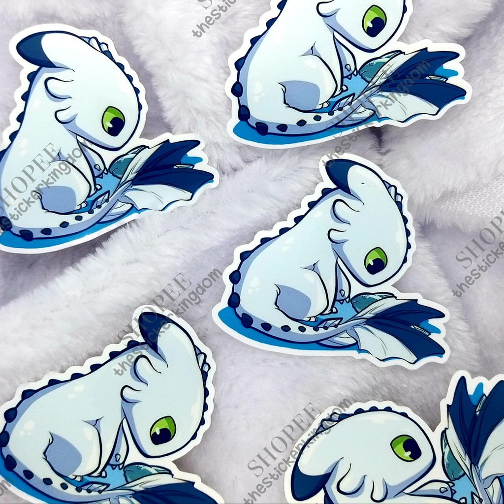 💕 WATERPROOF💕 Light Fury/ Toothless/ How To Train Your Dragon/ HTTYD ...