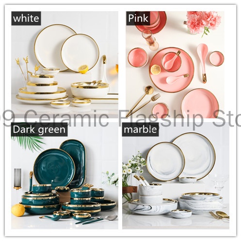 Ceramic cutlery, bowls, plates, soup bowls, spoons | Shopee Singapore