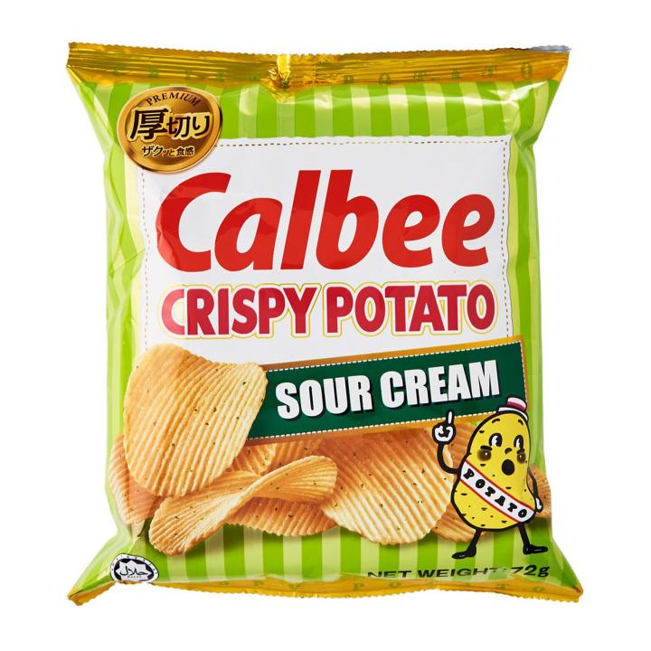 Calbee Assorted Flavours Potato Chips (Hot & Spicy/Seaweed/Sour Cream ...