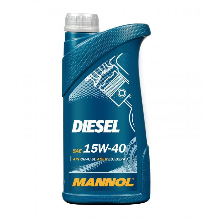 Mannol 15w40 Car Lubricant 1 Liter | Shopee Singapore