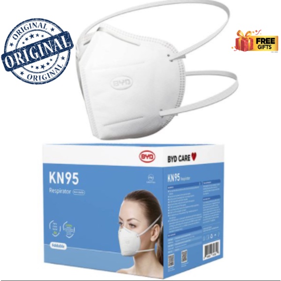 Byd Care KN95 Particulate Respirator Mask (50pcs) | Shopee Singapore