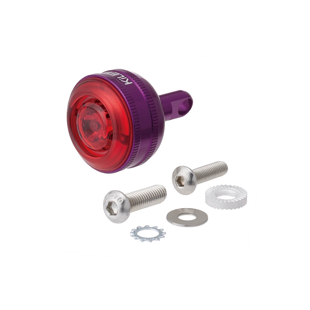 KiLEY LED Bicycle Rear Light ”Eyelights” USB Rechargeable Compact LM ...