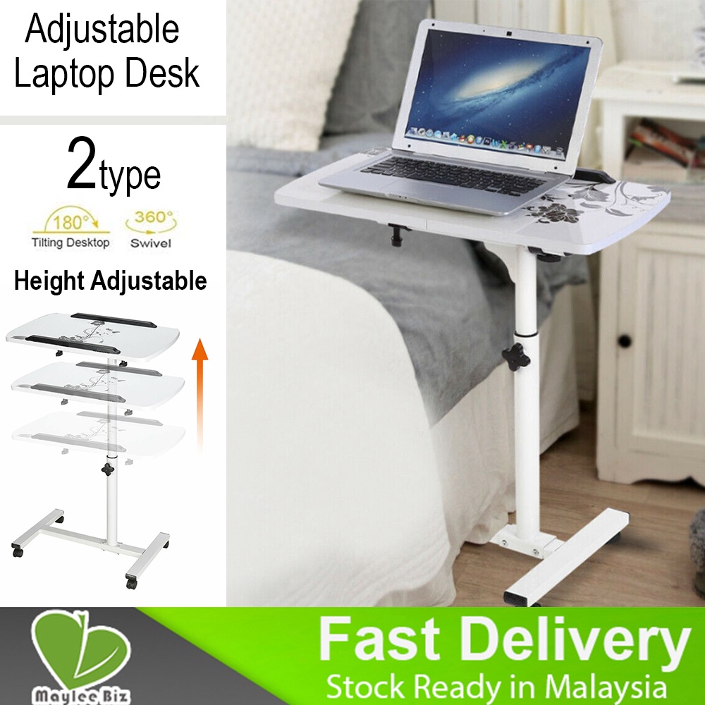 Simple Adjustable Laptop Stand Side Easy Lifting Table Ergonomic ...