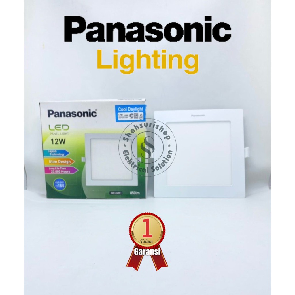 Panasonic LED PANEL 12 WATT 12W INBOW LED PANEL LIGHT BOX | Shopee ...