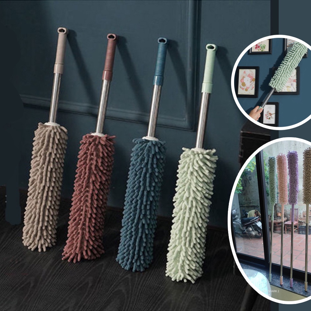 Smart Coral Dust Sweeper, Cobweb Sweeper, Convenient Collapsible and ...