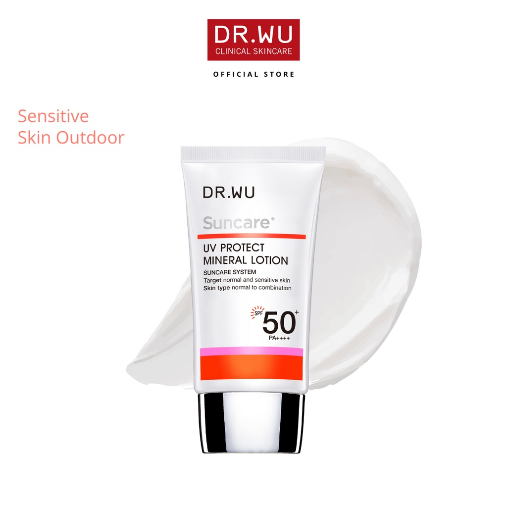 EXP JULY 2025 DR.WU Official UV Protect Mineral Lotion SPF50+ PA++++ | Shopee Singapore