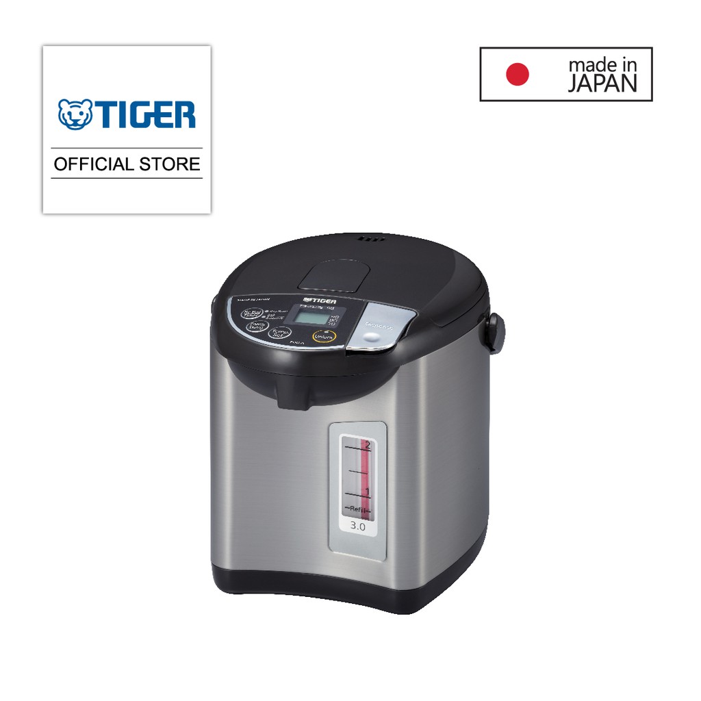 Tiger 3.0L Electric Water Heater- MADE IN JAPAN - PDU-A30S | Shopee ...