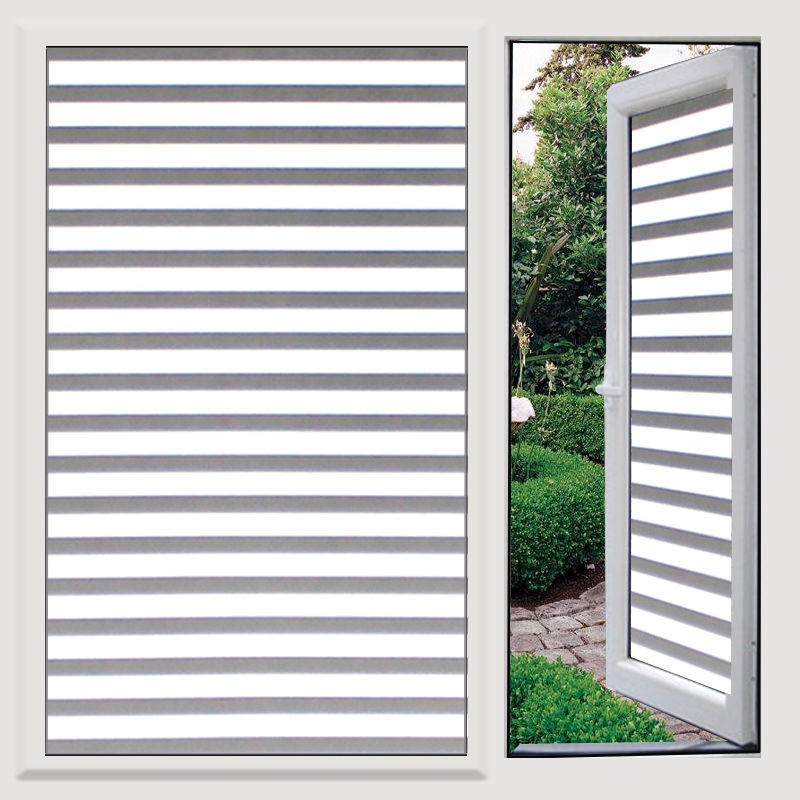 【Free tools】45cm/60cm/90cm PVC Self-adhesive Frosted Glass Sticker ...