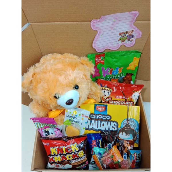 Chocolate Gift Set/Assorted Chocolate in a Box with Teddy Bear ( For ...