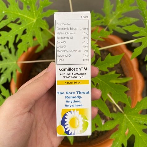 KAMILLOSAN M Anti-inflammatory Spray | Shopee Singapore