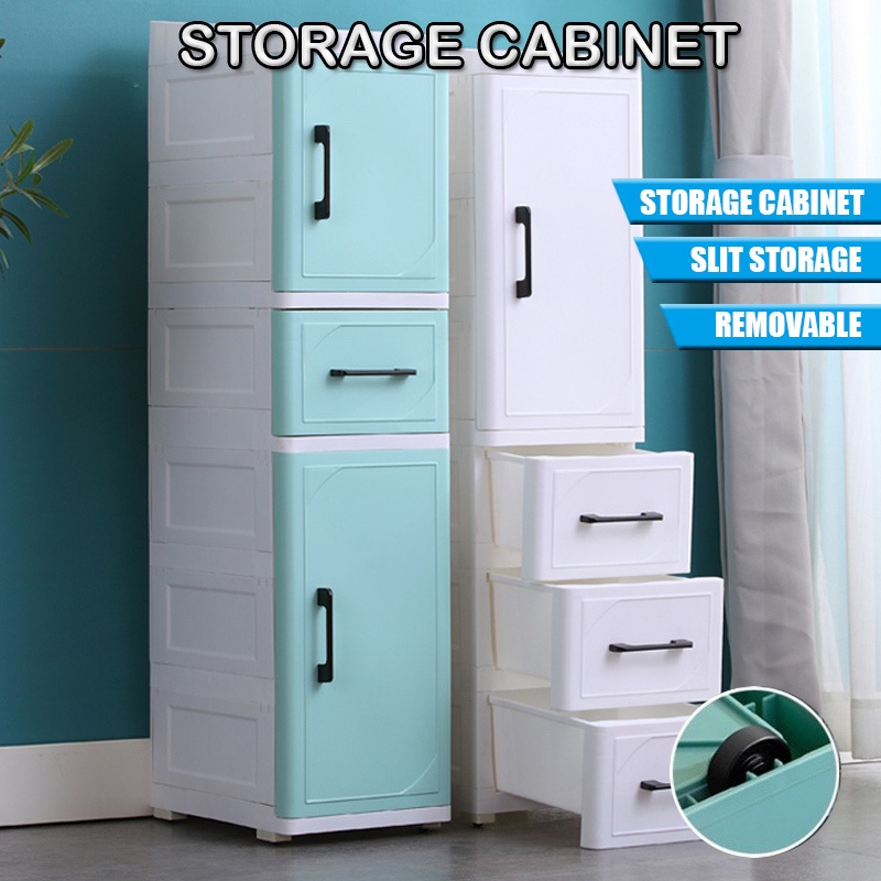 Slim Cabinet SY / Plastic Storage Drawers / Kitchen Organizer Shelf ...