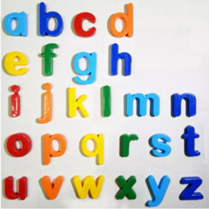 Colorful Teaching Plastic Magnetic Lowercase Letters Alphabet for Kids ...
