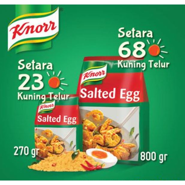 Knorr Salted Egg Powder Salted Egg Seasoning | Shopee Singapore