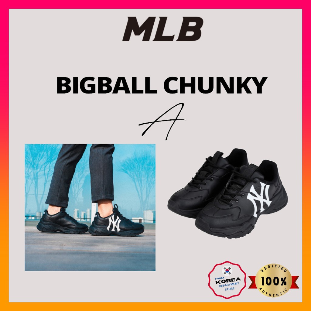 MLB Big Ball Chunky A BLACK | Shopee Singapore