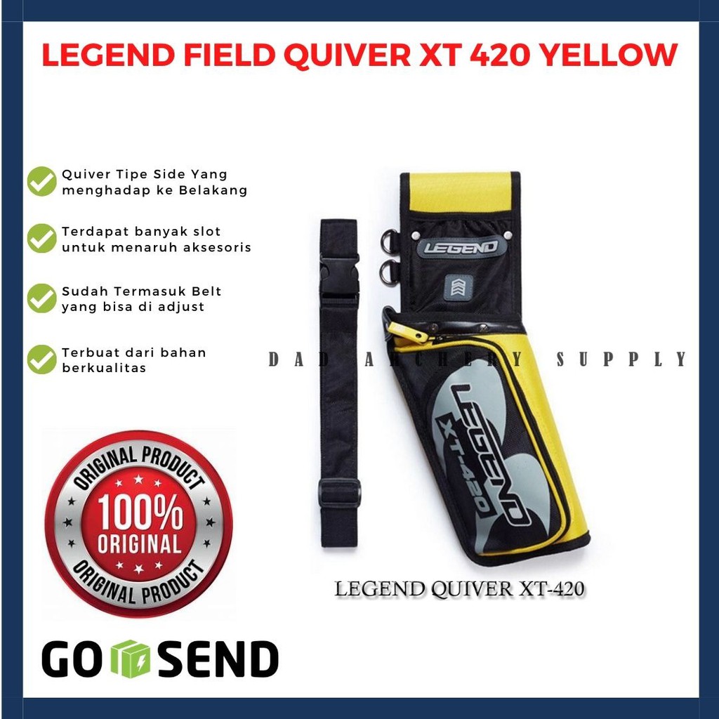 Legend FIELD QUIVER XT 420 - LEGEND ARROW CHILDREN'S BAG (BACK ...
