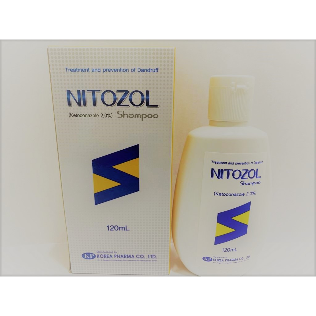 Nitozol Shampoo 120ml - Ketoconazole shampoo to treat dandruff and ...