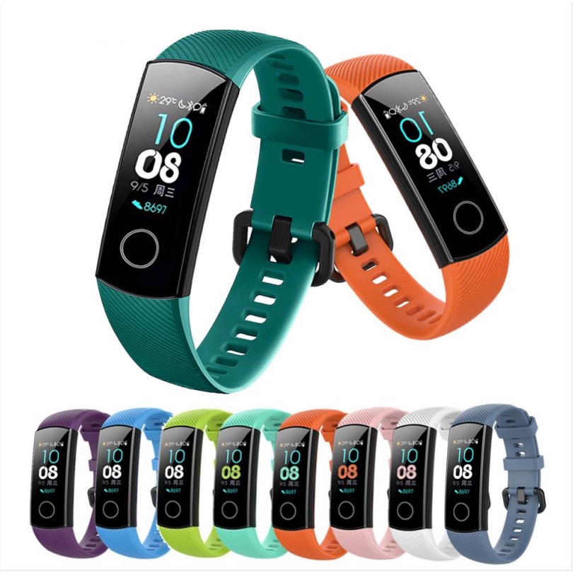 Honor Band 4 5 Wristbands FIFATA Silicone Watch Strap Replacement Sport ...