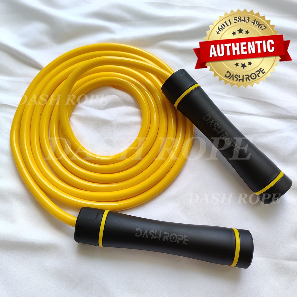 DASHROPE 1.2kg 900g 700g 480g 400g Heavy Jump Rope Weighted Skipping Ropes Berat Sports Fitness ...