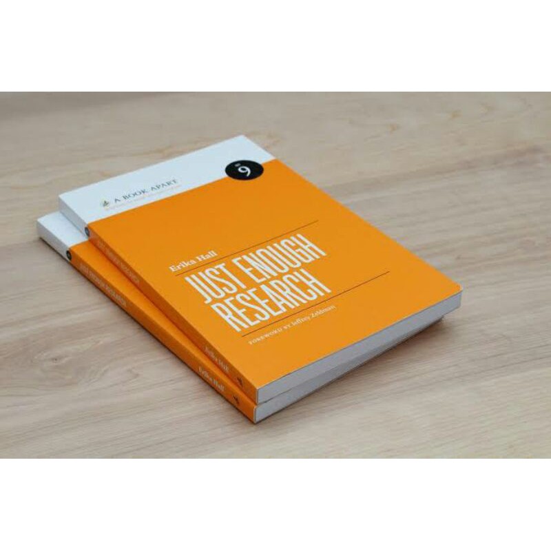 Just ENOUGH RESEARCH Book - ERIKA HALL English | Shopee Singapore