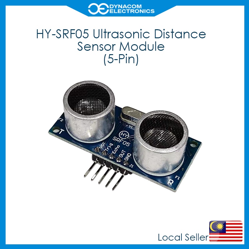 HY-SRF05 Ultrasonic Distance Sensor Module(5Pin) for Arduino | Shopee ...