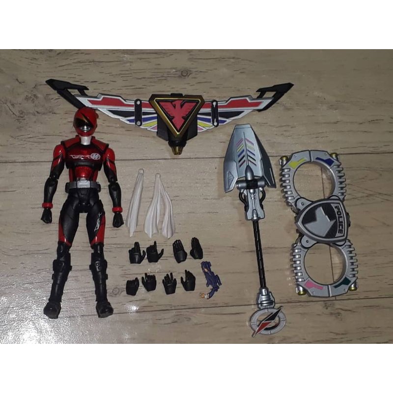 shf akiba red hikonin sentai akibaranger set | Shopee Singapore
