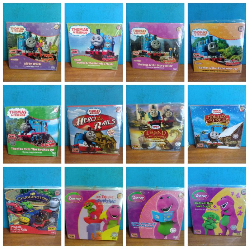 THOMAS&FRIENDS & BARNEY VCD | Shopee Singapore