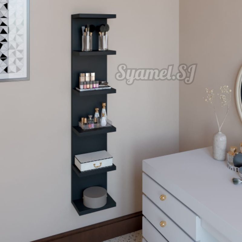 MINIMALIST WALL SHELF 6 tiers SHOE RACK/DECORATIVE SHELF/MULTIPURPOSE ...