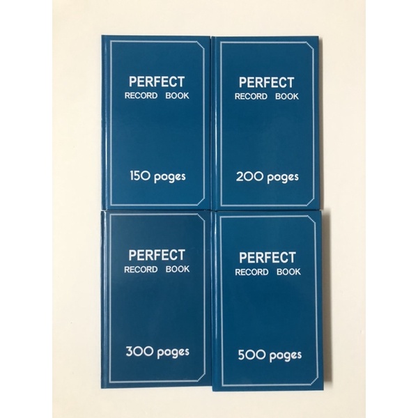 Perfect Record Book (150/200/300/500 pages) | Shopee Singapore