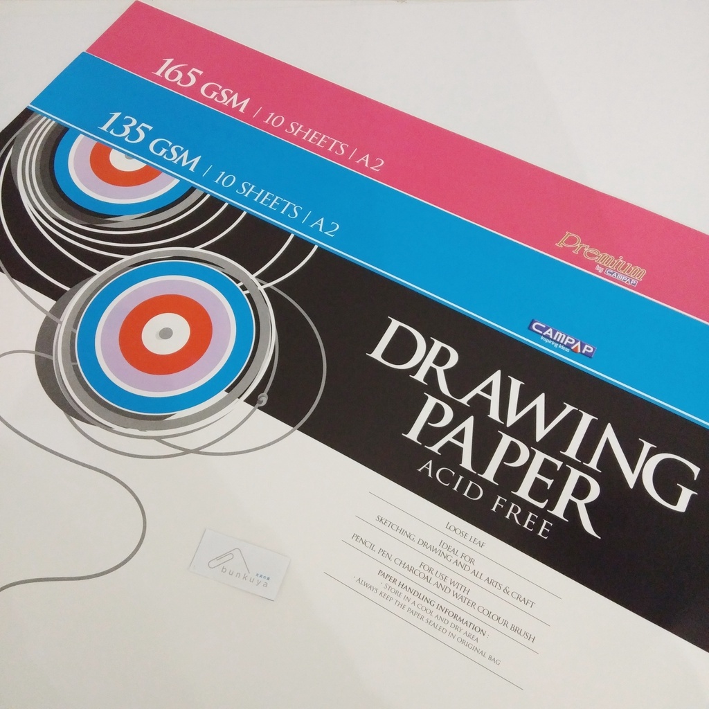 Campap Drawing Paper A2 | Shopee Singapore