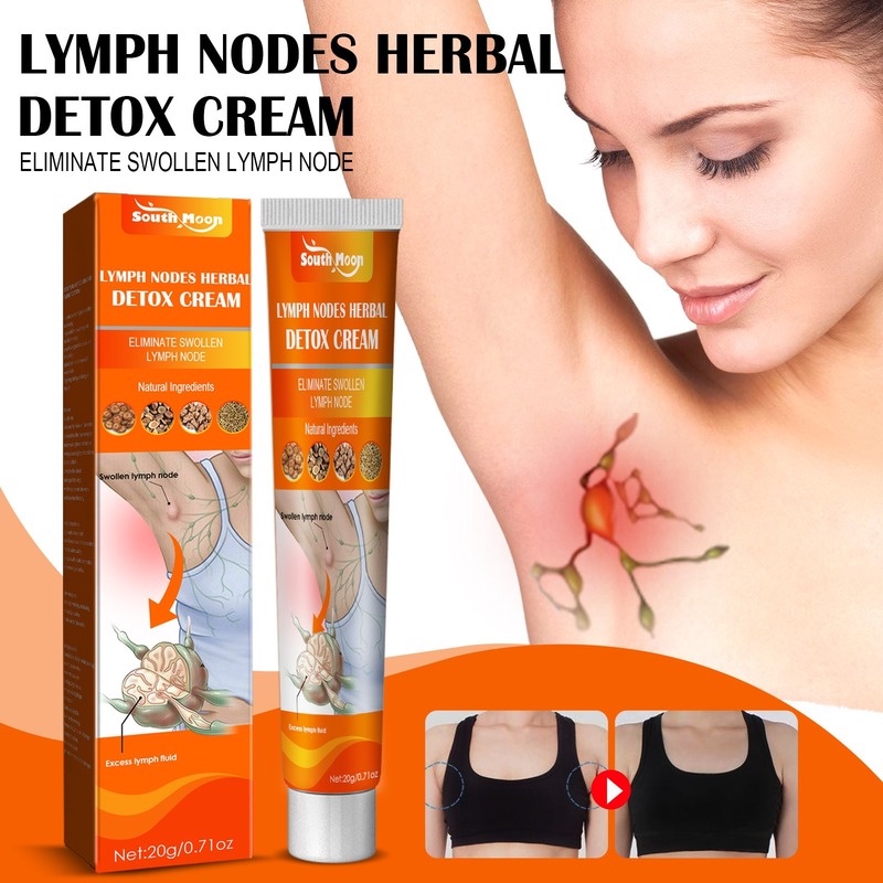 Lymphatic Detox Cream Remove Underarm Fat Neck Lymph Patch Anti ...