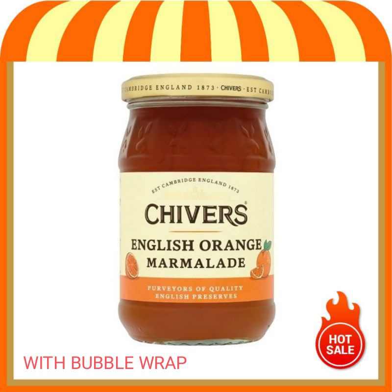 CHIVERS Jam - English Orange Marmalade /Strawberry /Blackcurrant ...