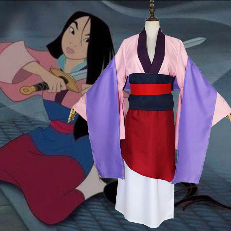 Quality Mulan Premium Party Cosplay Costume Full Set With Full Design ...