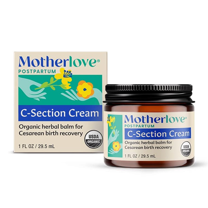 MotherLove C Section Cream (1 oz) | Soothing postpartum balm for ...