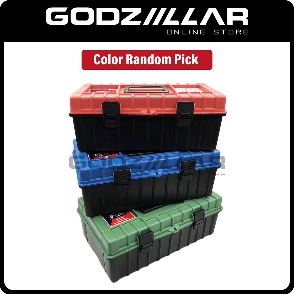 Multipurpose Organize Plastic Storage Tool Box | PVC Tool Box | Kotak Simpanan / Bekas Hardware ...