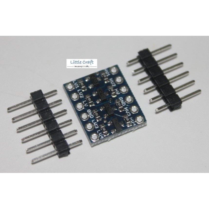 Arduino IoT 4 Channel 5V to 3.3V Logic Level Converter Bi-Directional ...