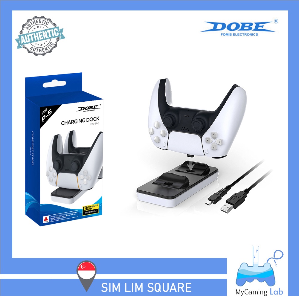 [SG Wholesaler] DOBE PS5 Controller Fast Charging Dock / Charger Stand ...
