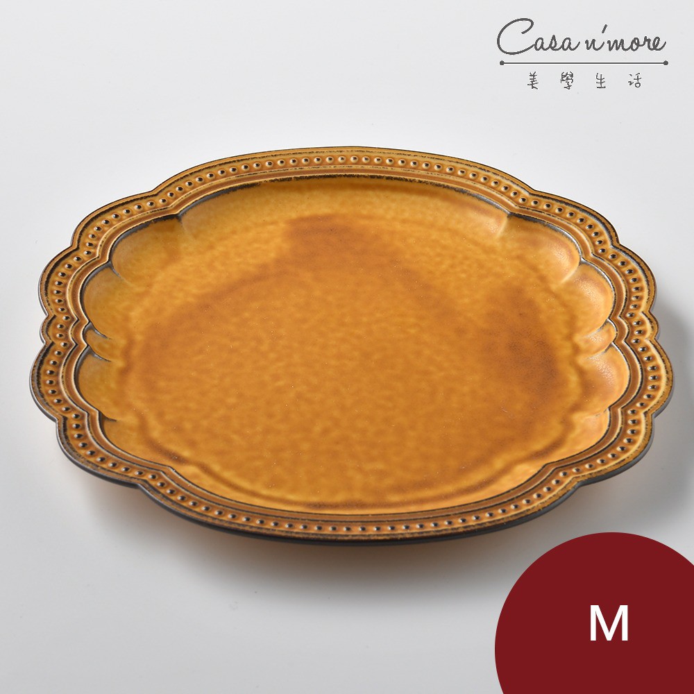 Tojiki Tonya Mino Ruilang Shallow Plate Cake Dinner Fruit M Caramel ...