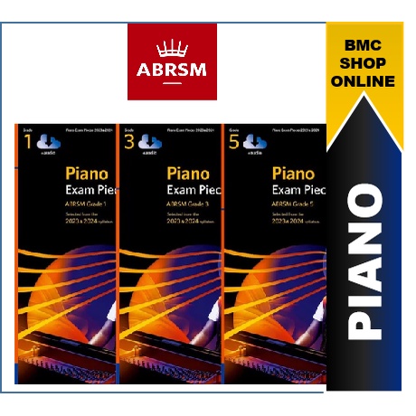 【NEW SYLLABUS with Audio】ABRSM PIANO EXAM PIECES GRADE 1,2,3,4,5,6,7,8 FROM 2023 & 2024 SYLLABUS ...