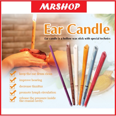 Indian Theraphy Ear Wax Candles Nature-Coning Beewax 2pcs | Shopee ...