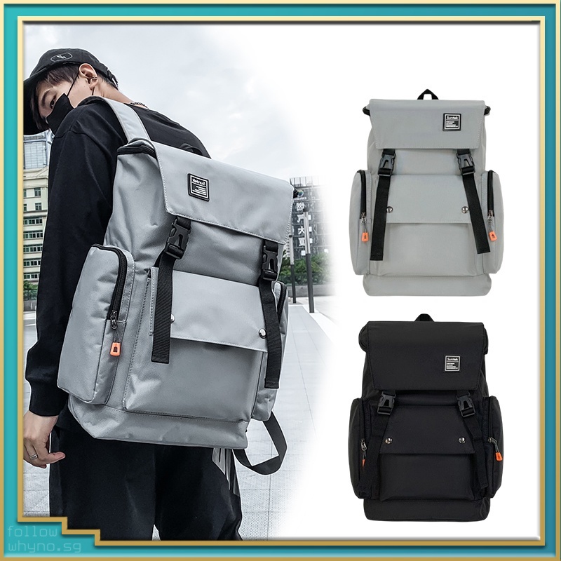 Japanese Harajuku Style Men Casual Travelling Backpack Korean Fashion ...