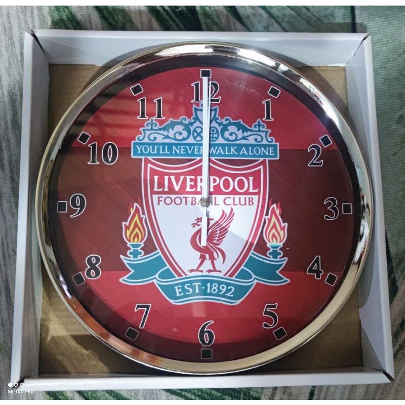 Liverpool LOGO CUSTOM Wall Clock | Shopee Singapore