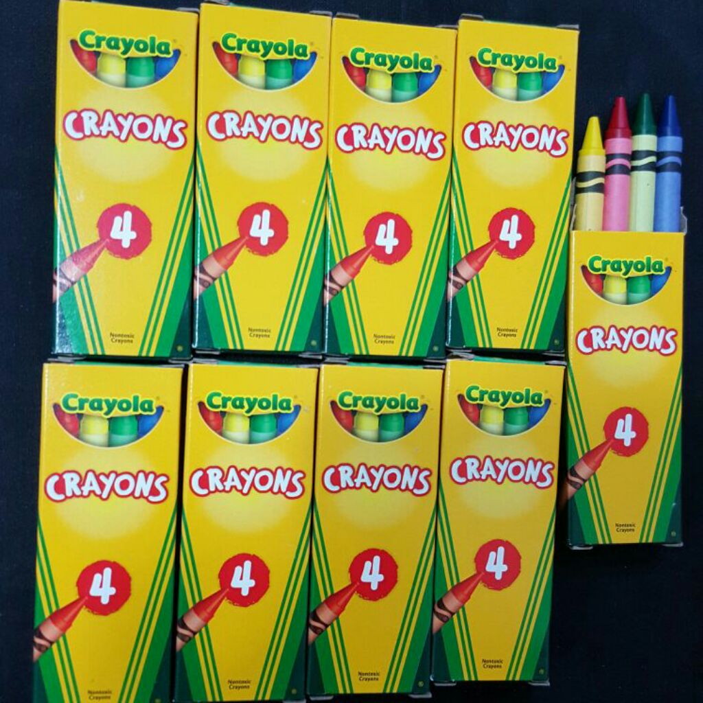Crayola Crayon (4pc crayons in a pack) | Shopee Singapore