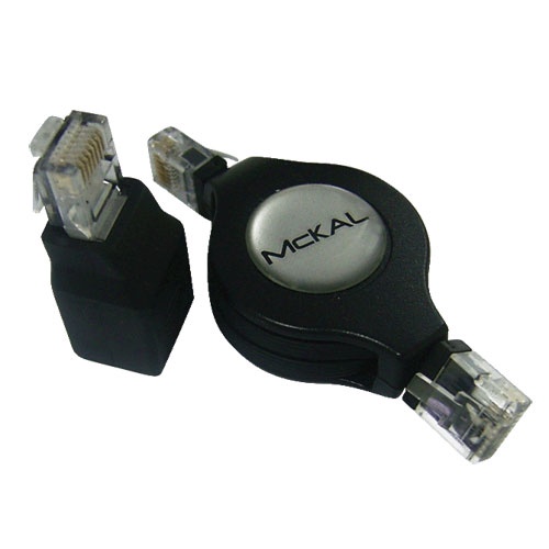McKAL MP601 - RJ45 w/Cross Over Cat 5 Lan Cable (Retractable) | Shopee ...