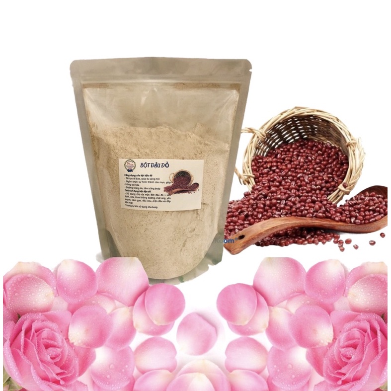 Pure, roasted organic red bean powder, 1kg package (homemade red bean ...