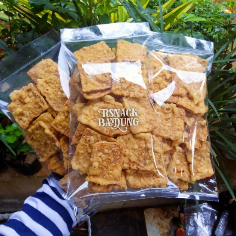 Bandung mini tempeh chips various flavors delicious and crunchy 250gr ...