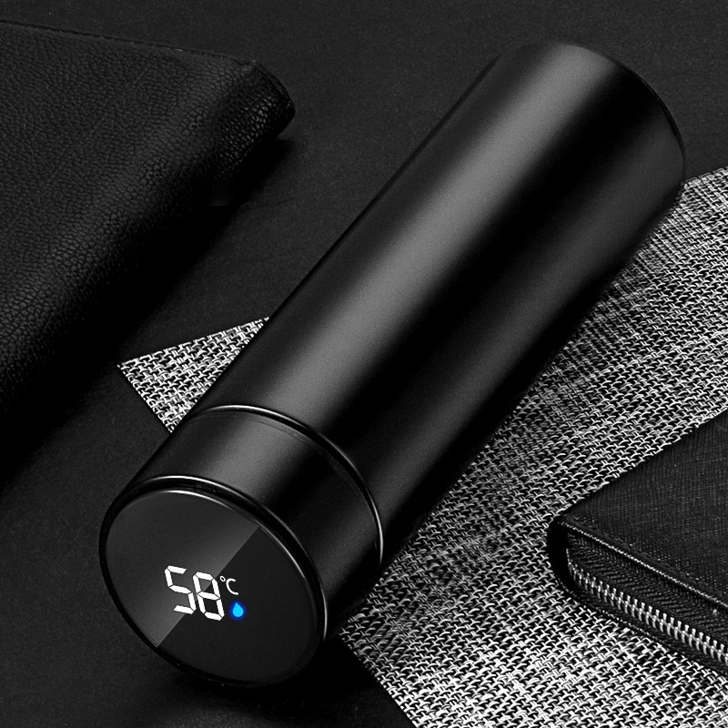 [SG] Smart LED Temperature Display Thermal Flask 500ML Vacuum Keep Warm ...