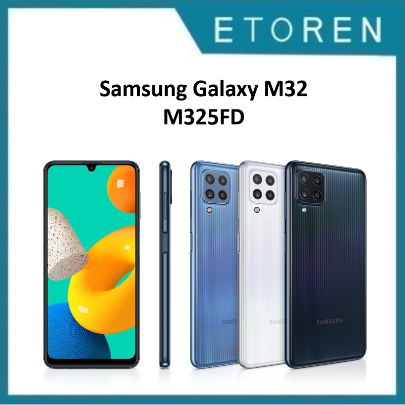 Samsung Galaxy M32 Dual Sim M325FD 128GB Black/Blue/White (6GB RAM ...