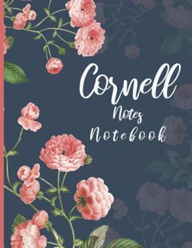 Cornell Notes Notebook : Pink Floral Cover, Cornell Taking Notes For ...