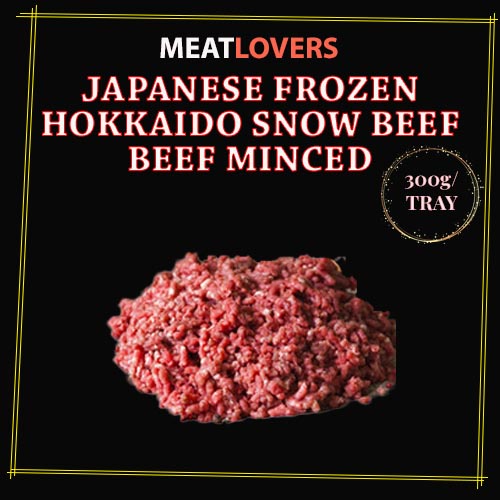 [MEATLOVERS] Japanese Frozen Hokkaido Snow Beef Beef Minced 300g ...